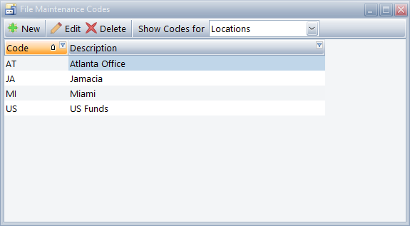 Adding a Location Code – Orion Law Management
