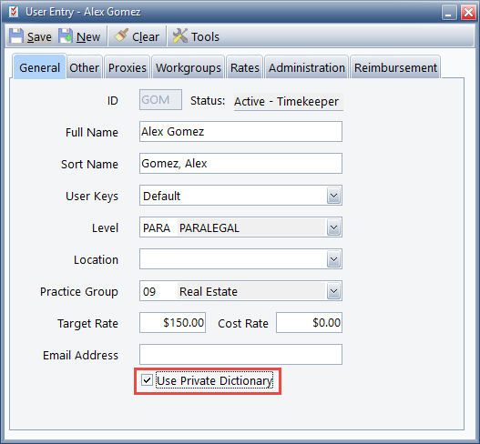 Using a Personal Dictionary for Spell Check – Orion Law Management